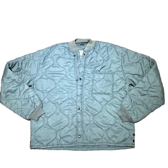 usaf | Jackets & Coats | Vintage Flyers Jacket Liner Full Zip And Snap ...